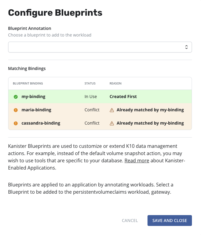 Blueprint Bindings — K10 6.5.9 documentation